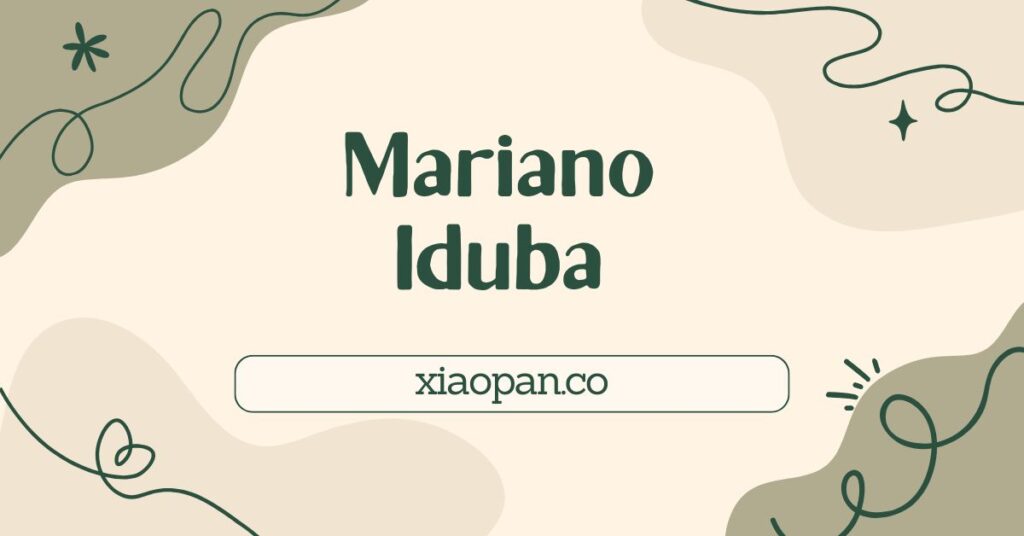 Mariano Iduba: Empowering Innovation Through Leadership